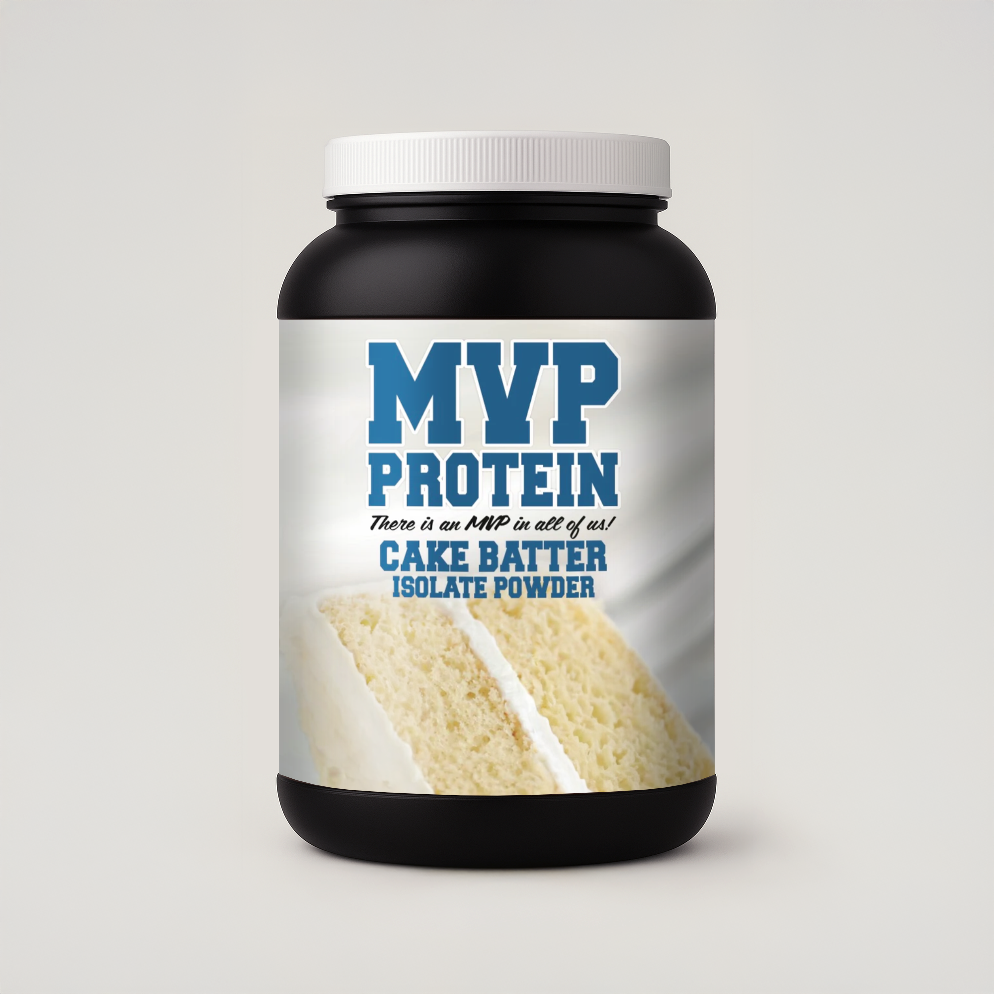 "MVP PROTEIN" "CAKE BATTER” Whey Isolate Protein Powder – MVP PROTEIN